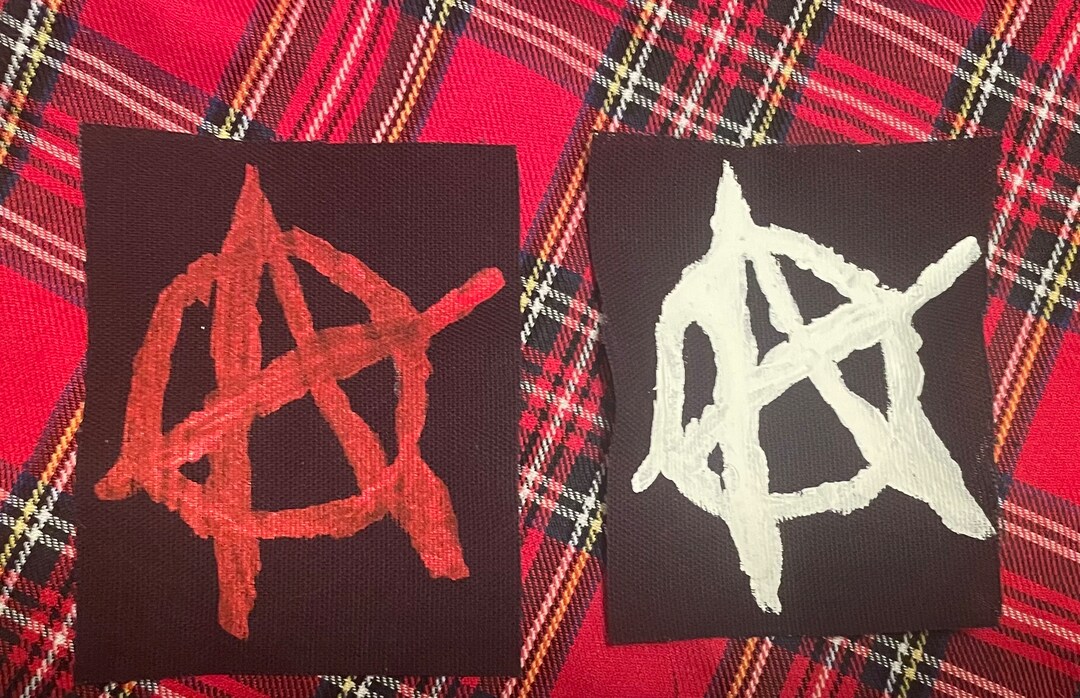 Anarchy Symbol Patch - Etsy