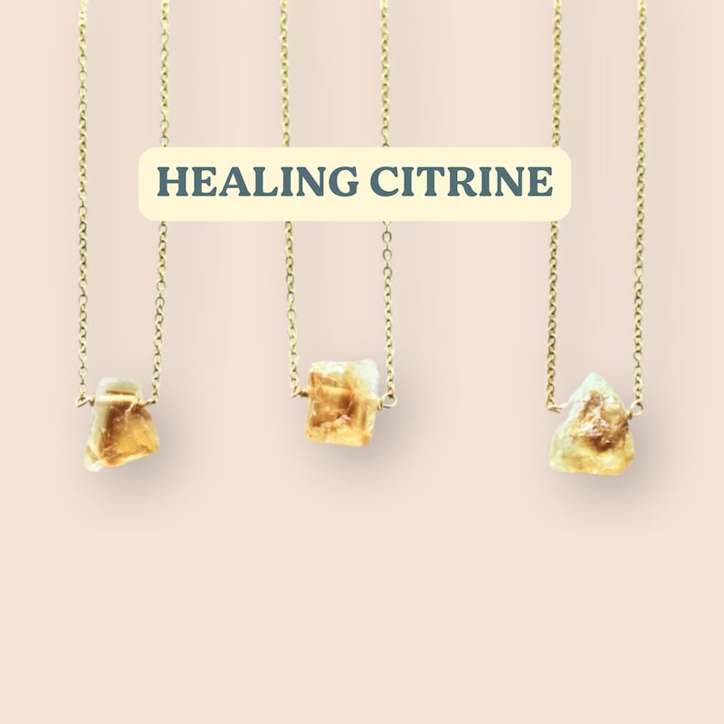 Citrine Jewelry - Etsy
