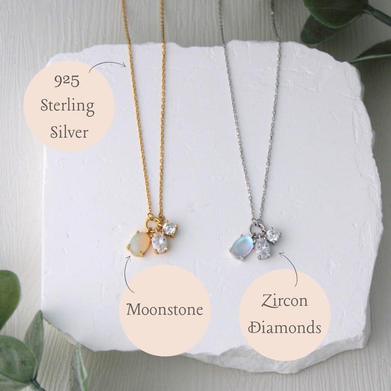 Strength of a Fighter Necklace Gift, Warrior Moonstone Jewelry ...