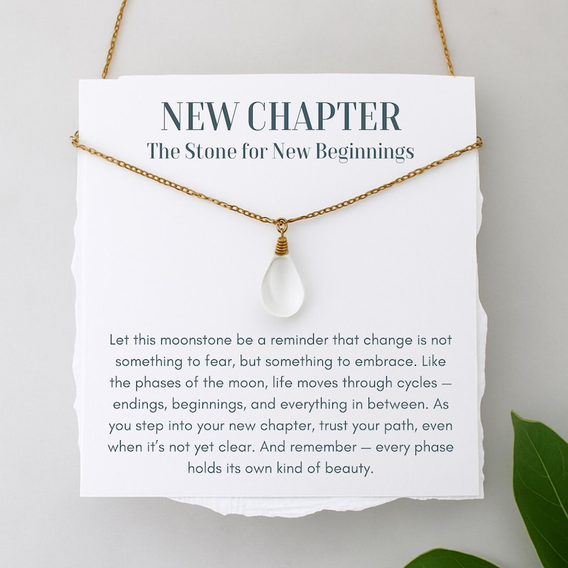 Moonstone Necklace - Etsy