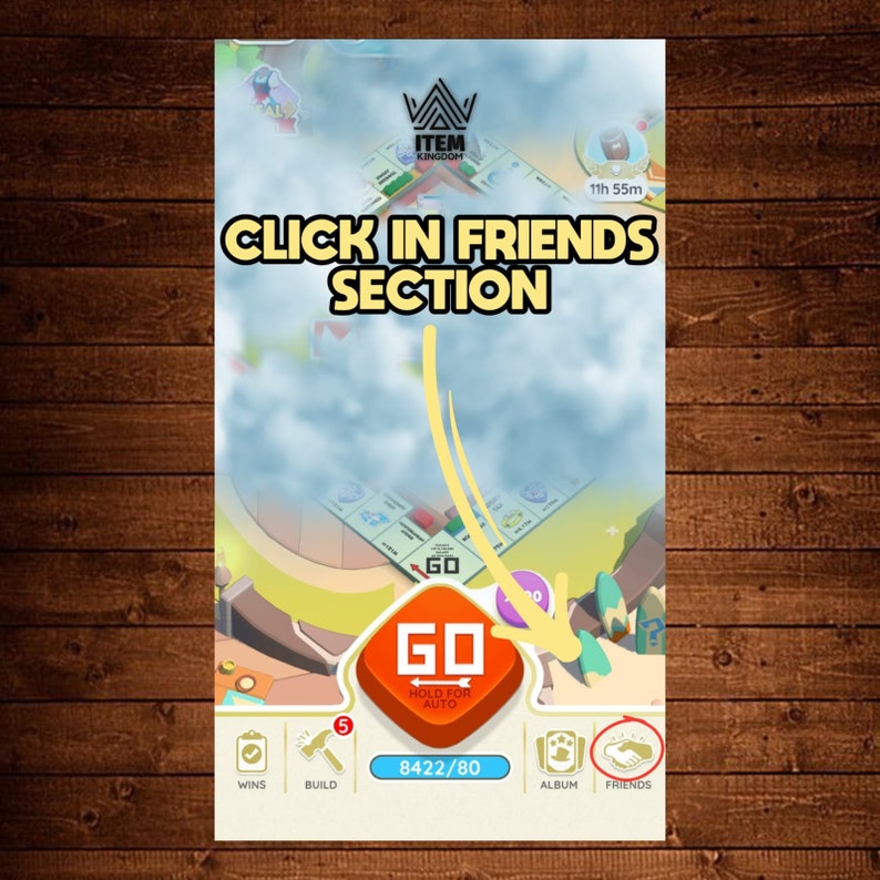 Joyful Snow 5 Stars Monopoly GO Sticker Card - Etsy