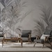 Tropical Wallpaper Trees and Leaves | Botanical Wall Decor | Home ...