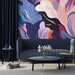 Geometric, Floral Abstract Wallpaper | Floral Wall Decor | Home ...