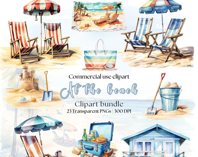 Vacation Summer Trip Clipart PNG Watercolor Island Adventure Clipart ...