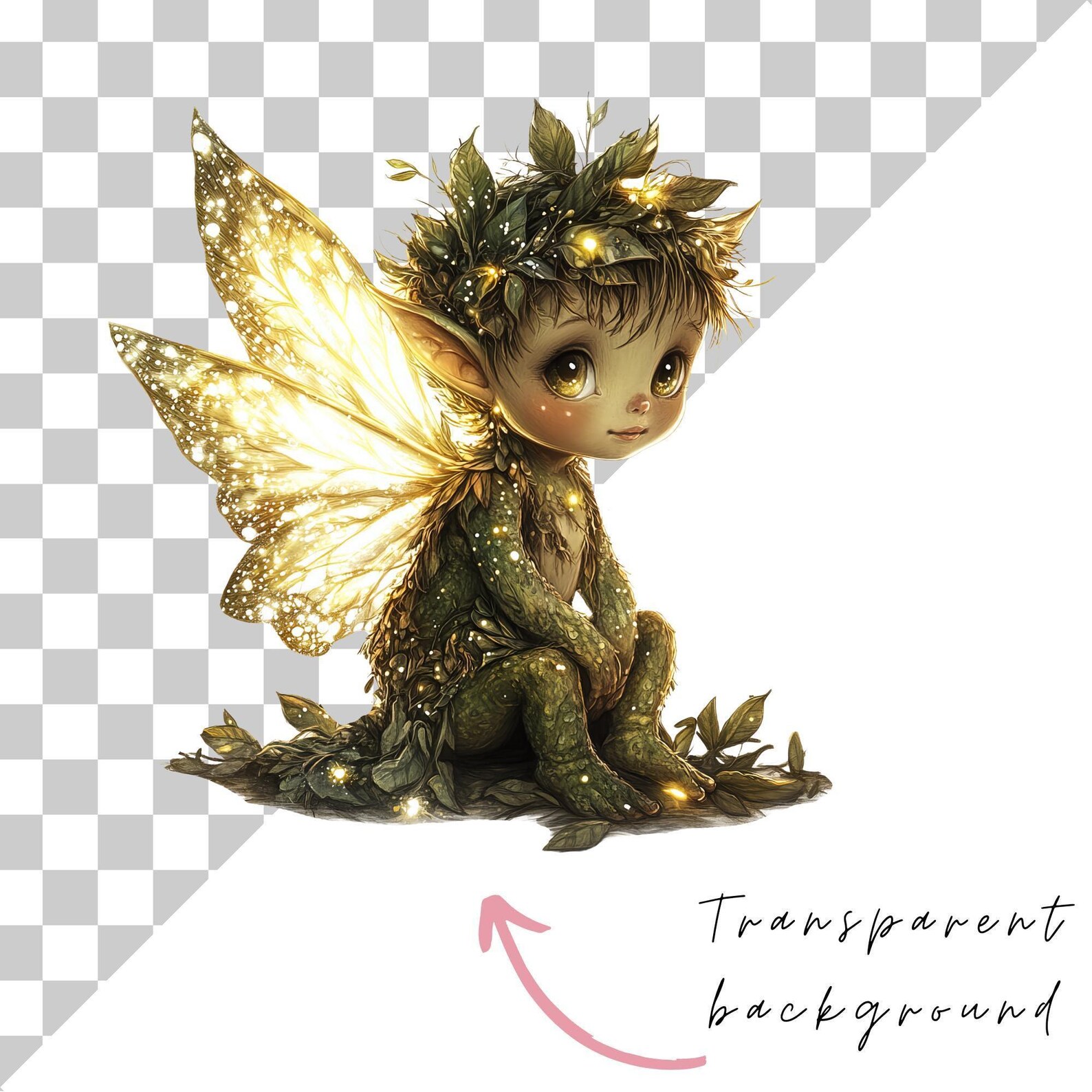 Enchanted Forest Fantasy Woodland Magical Fairy Unicorn and Creatures ...