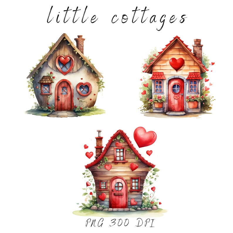 Valentines Woodland Animal Clipart Baby Animals Clipart Bear Rabbit ...