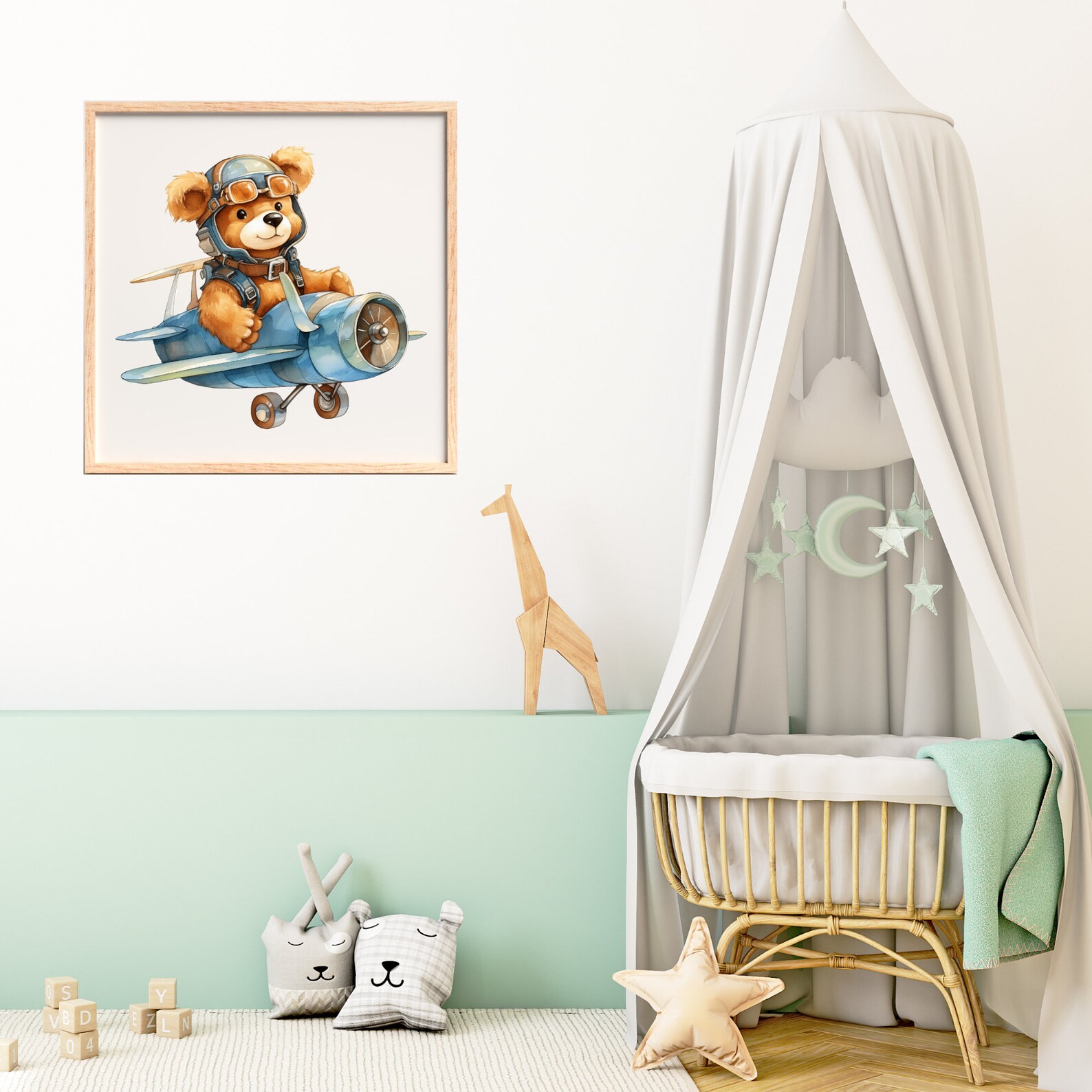 Teddy Bear Flying Clipart Blue Teddy Bear Vintage Teddy Bear Teddy Bear ...