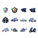 Watercolor Police Clipart Policeman Police Station Police Car Police ...