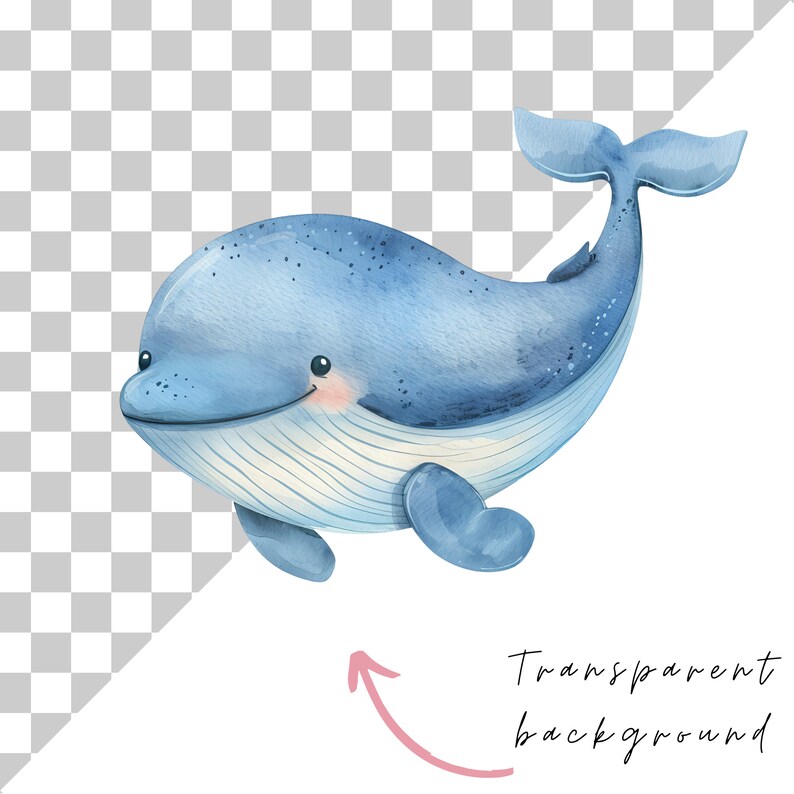 Watercolor Under the Sea Clipart Sea Animals Underwater Clipart ...