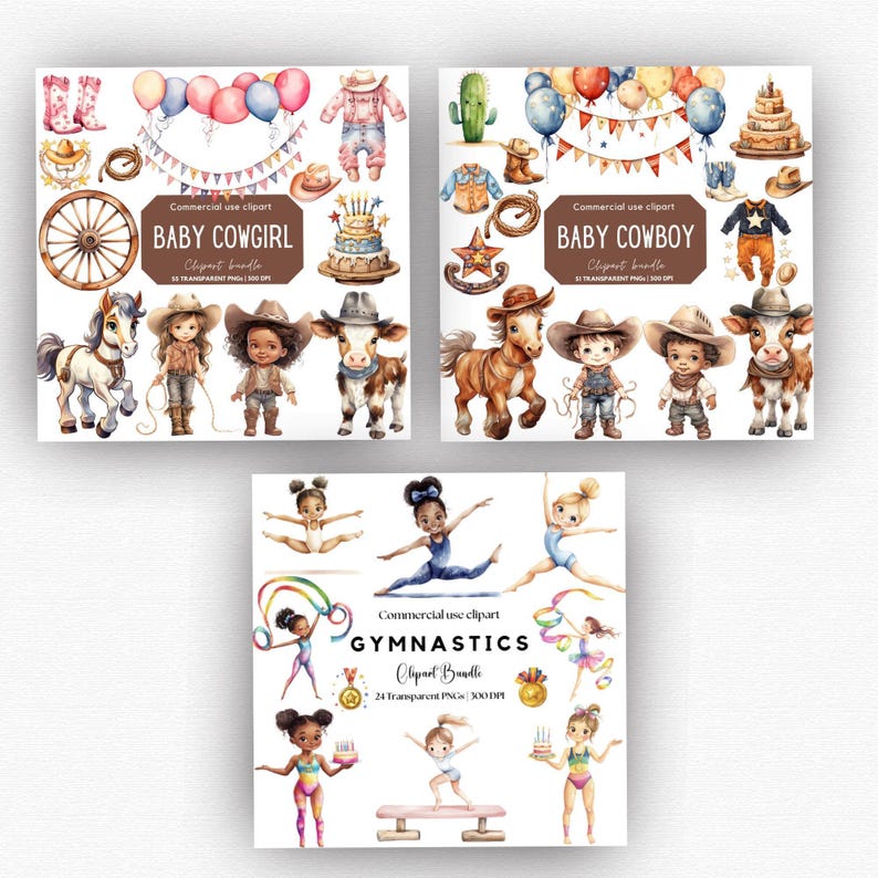 Professions Clipart Mega Bundle: Firefighter, Police, Sailor (digital ...