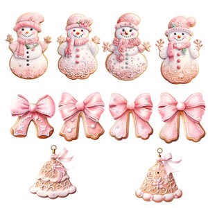 Pastel Gingerbread Bundle Clipart | Gingerbread House | Christmas ...