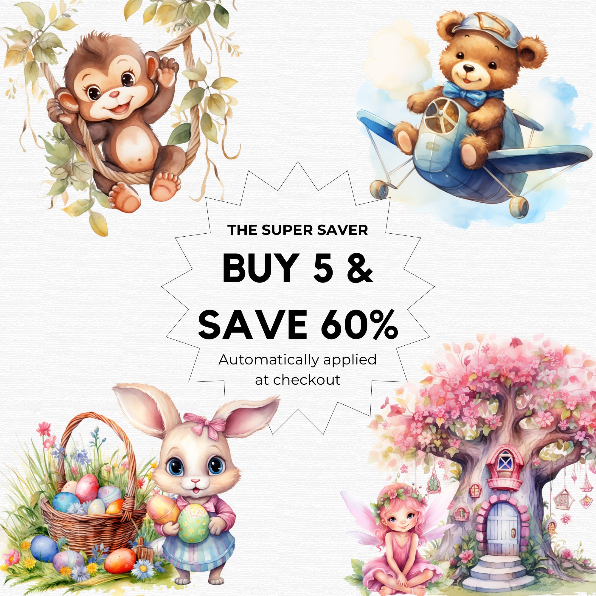 Watercolor Boho New Years Eve Clipart Cosy New Years Eve Happy New Year ...