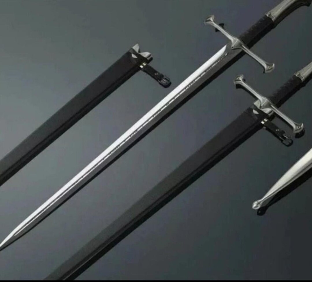 ANDURIL Sword of Strider Custom Engraved Sword LOTR Sword - Etsy UK