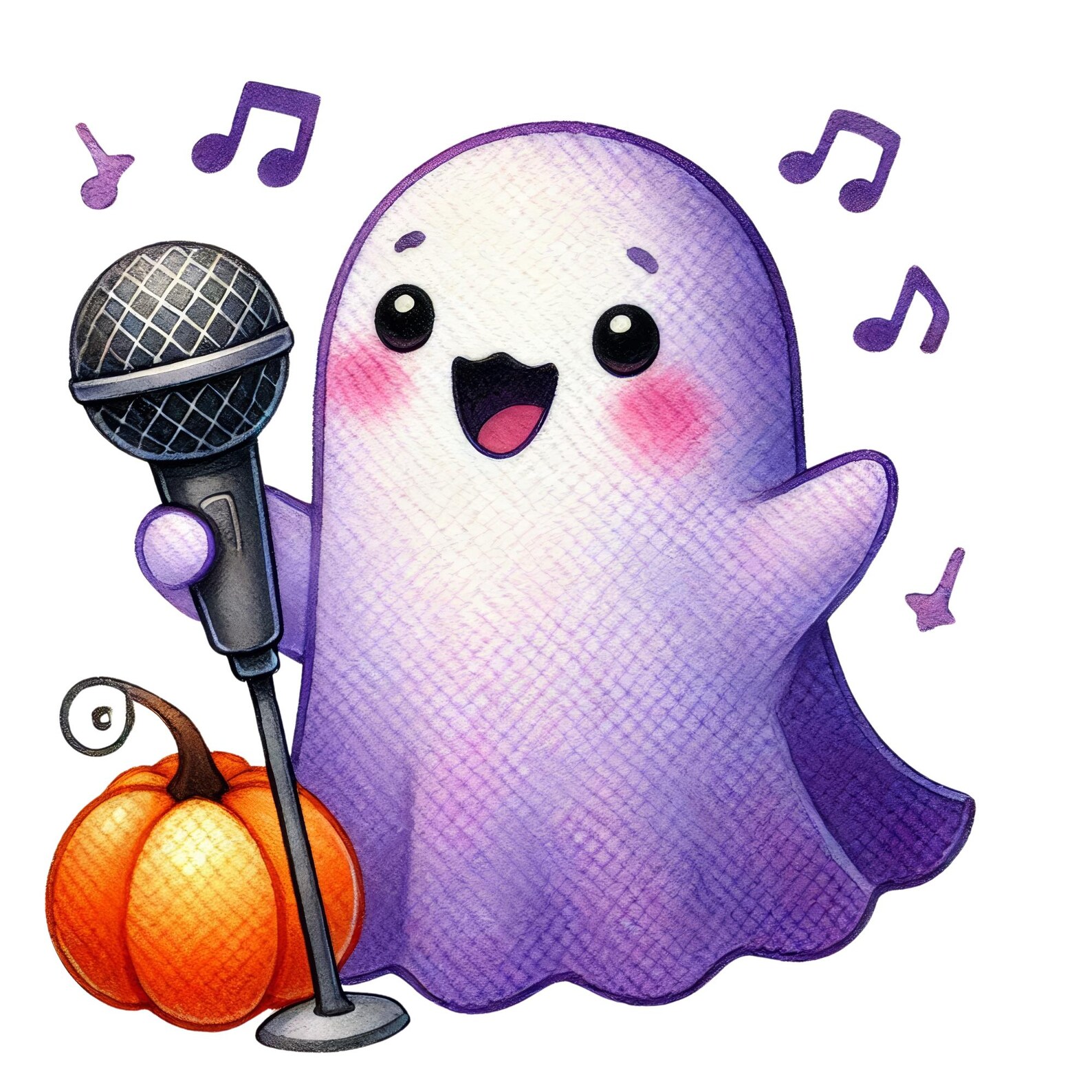 Cute Ghost PNG Halloween Ghost Halloween Clipart | Spooky Digital Files ...