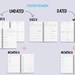 Undated Daily Monthly Planner: My Messy Planner 3 Months Focus on Goals ...