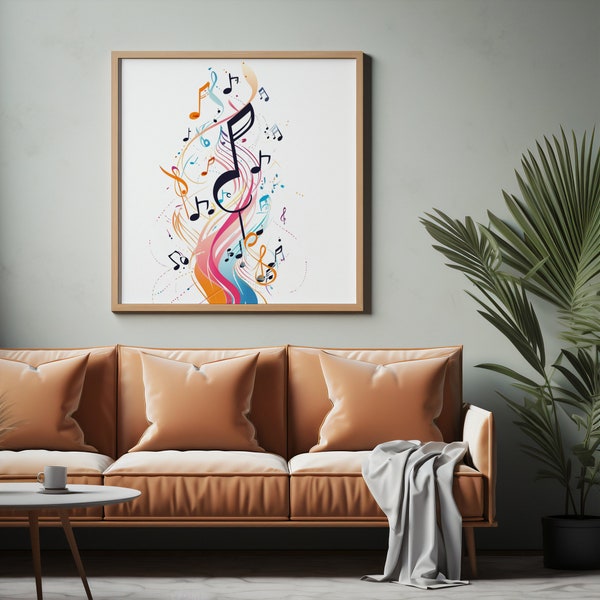 Musical Artwork - Etsy