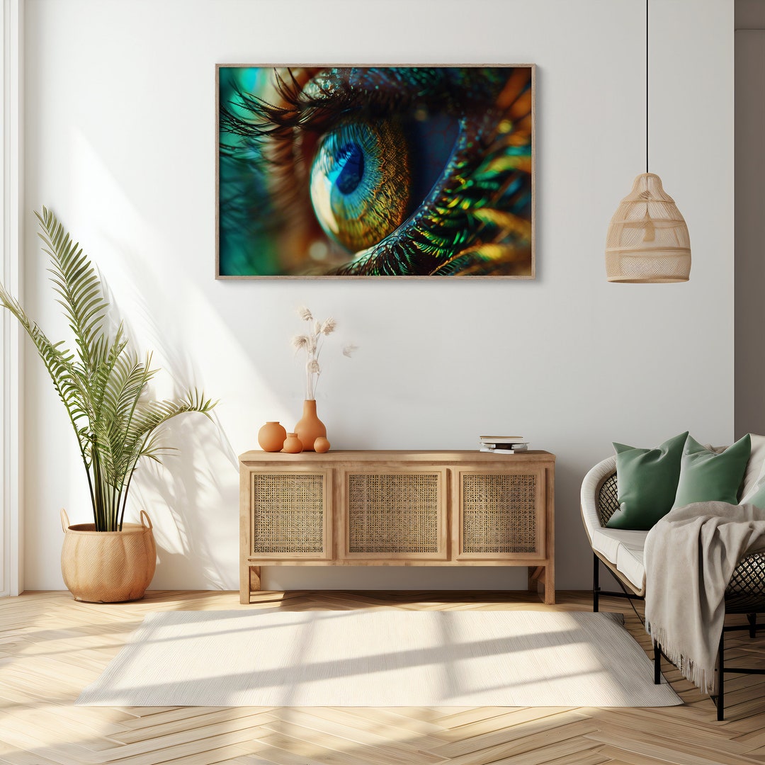 Majestic Eye Macro Photography | Vivid Iris Wall Art | High-definition ...