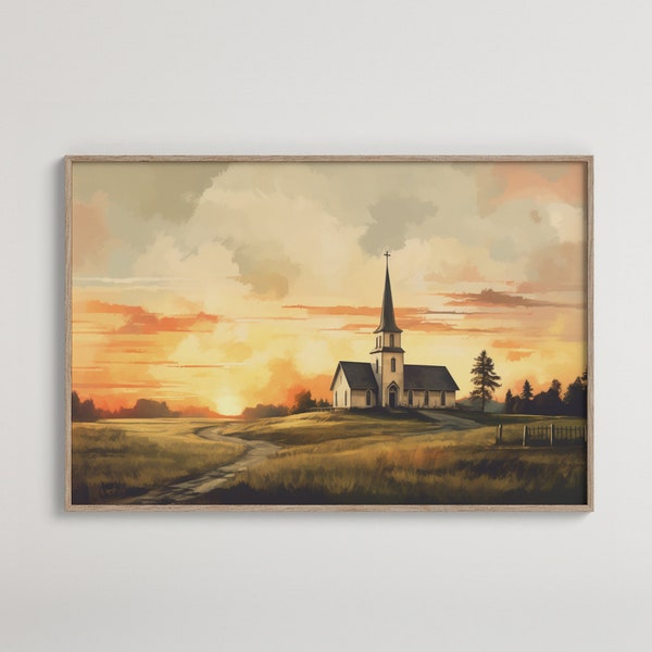 Rustic Church - Etsy