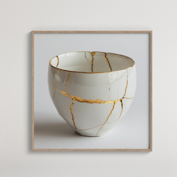 Kintsugi Print - Etsy