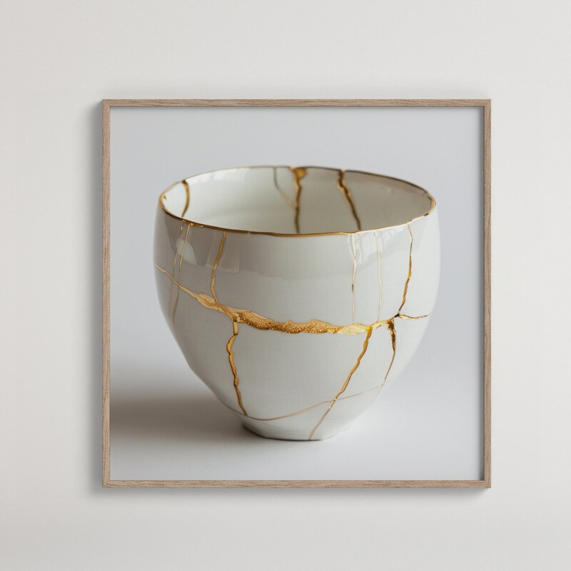 Kintsugi Print - Etsy