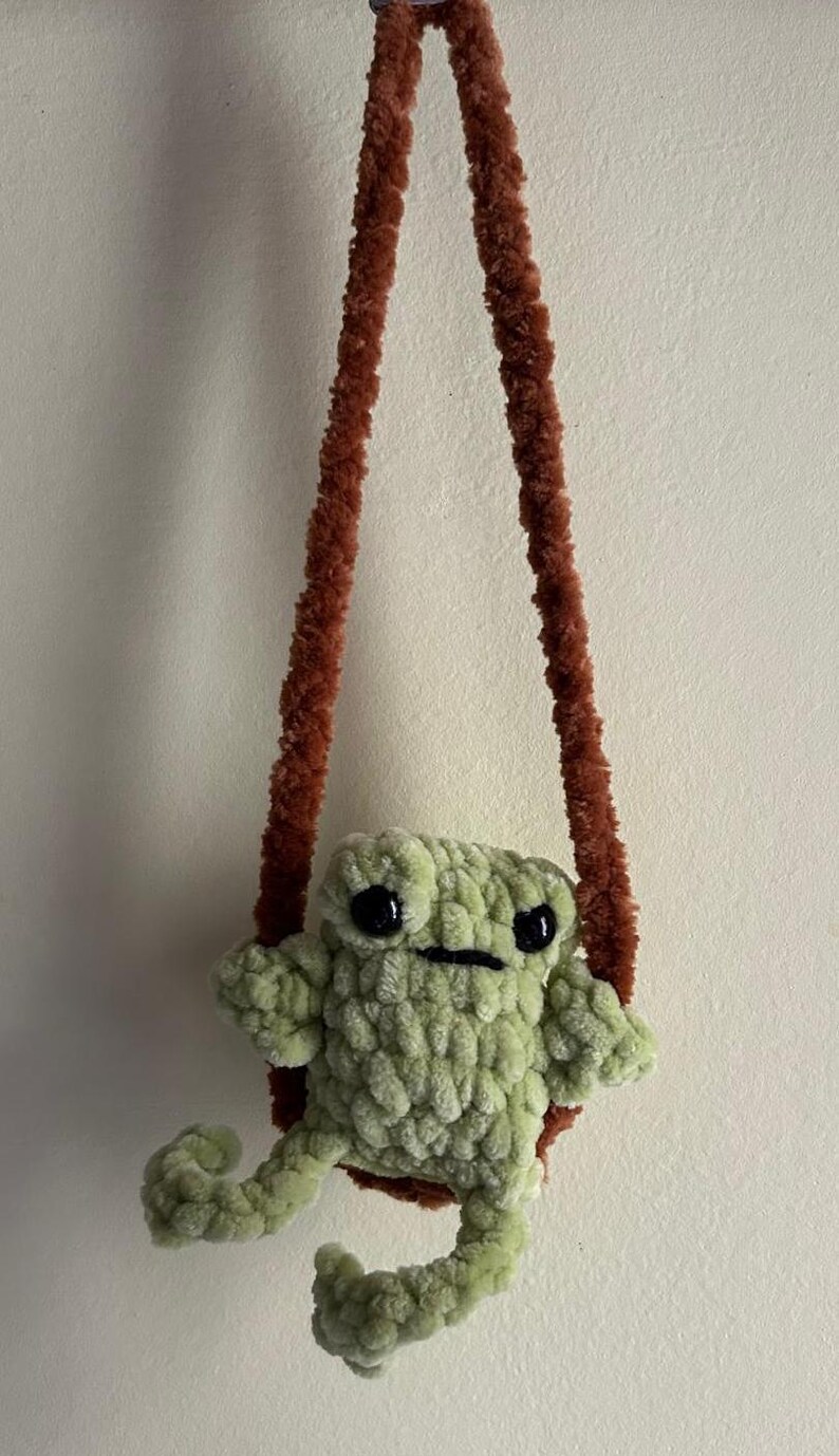 Froggy on a Swing Crochet Pattern - Etsy