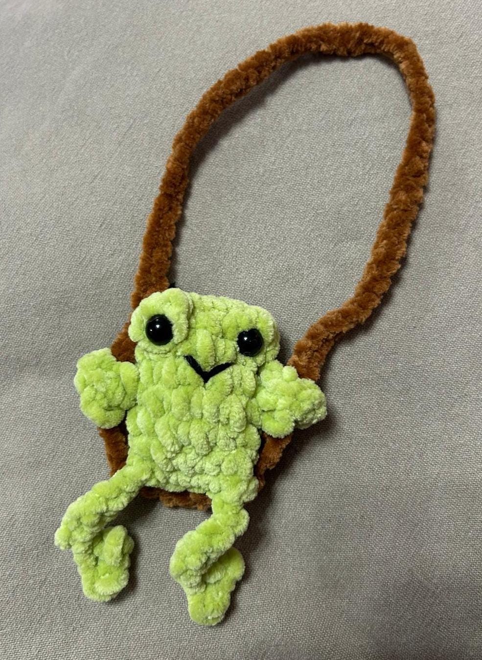 Froggy on a Swing Crochet Pattern - Etsy