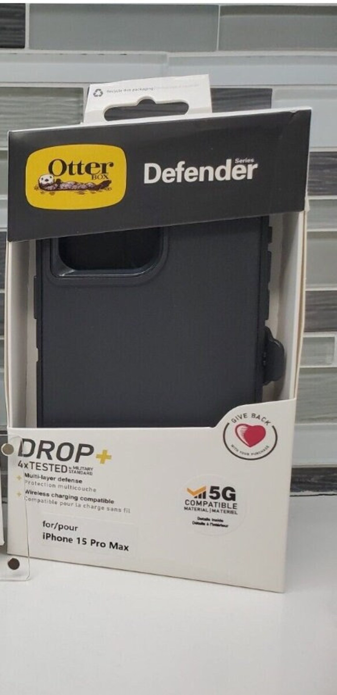 Otterbox Defender Series Phone Case for iPhone 15 Pro Max Black - Etsy