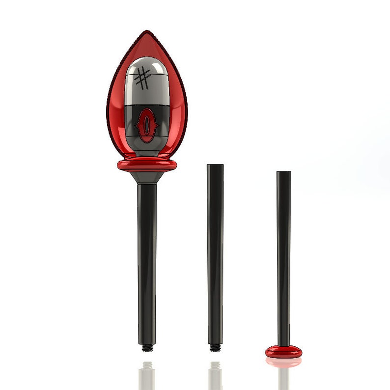 Alastor Staff Hazbin Hotel Cosplay the Radio Demon 3D Printed - Etsy UK