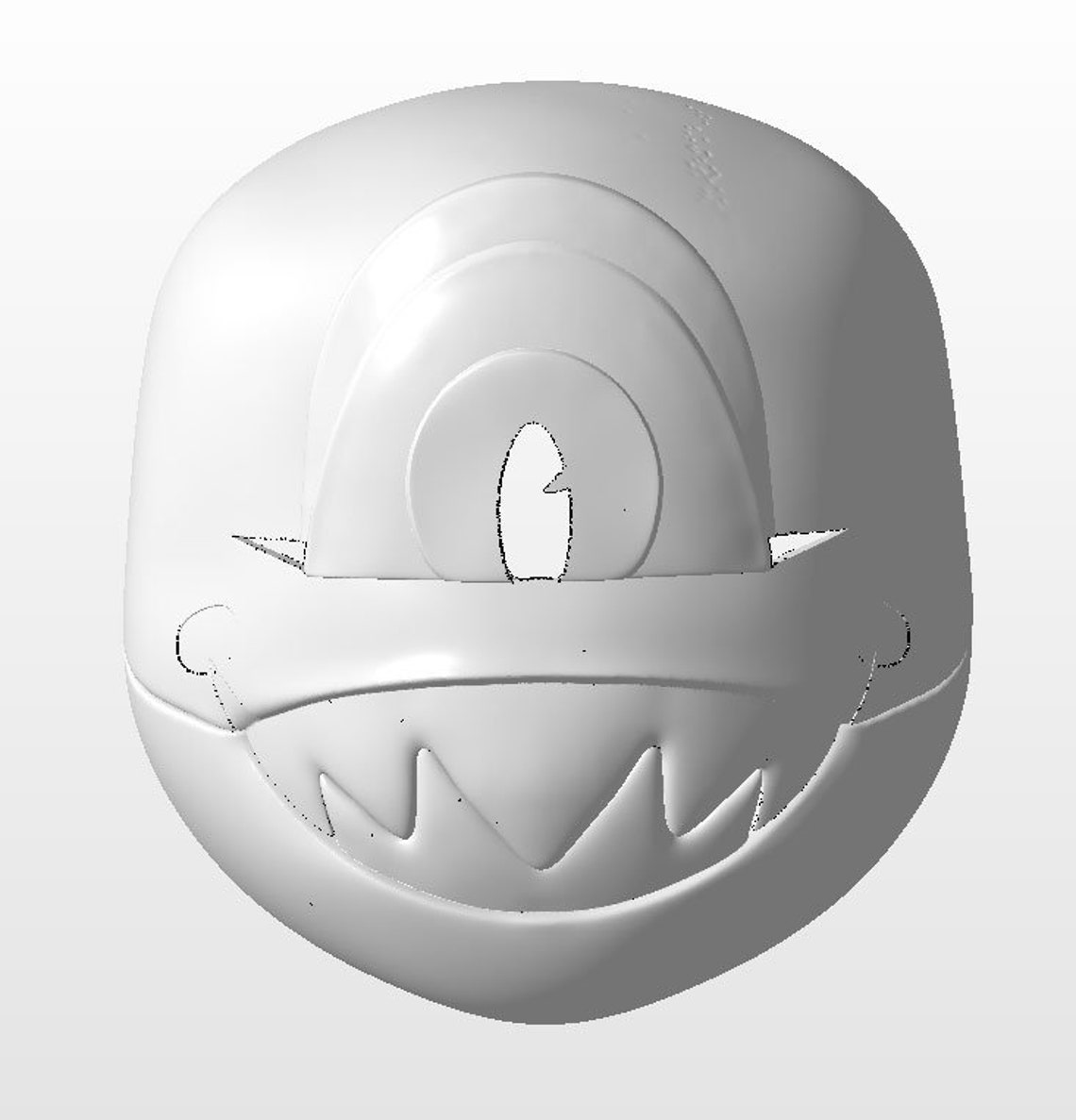 Niffty Mask: Hazbin Hotel Cosplay, RAW 3D Printed Movable Jaw - Etsy