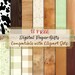 Watercolor Woodland Animals Clipart Bundle, Baby Animals Clipart ...
