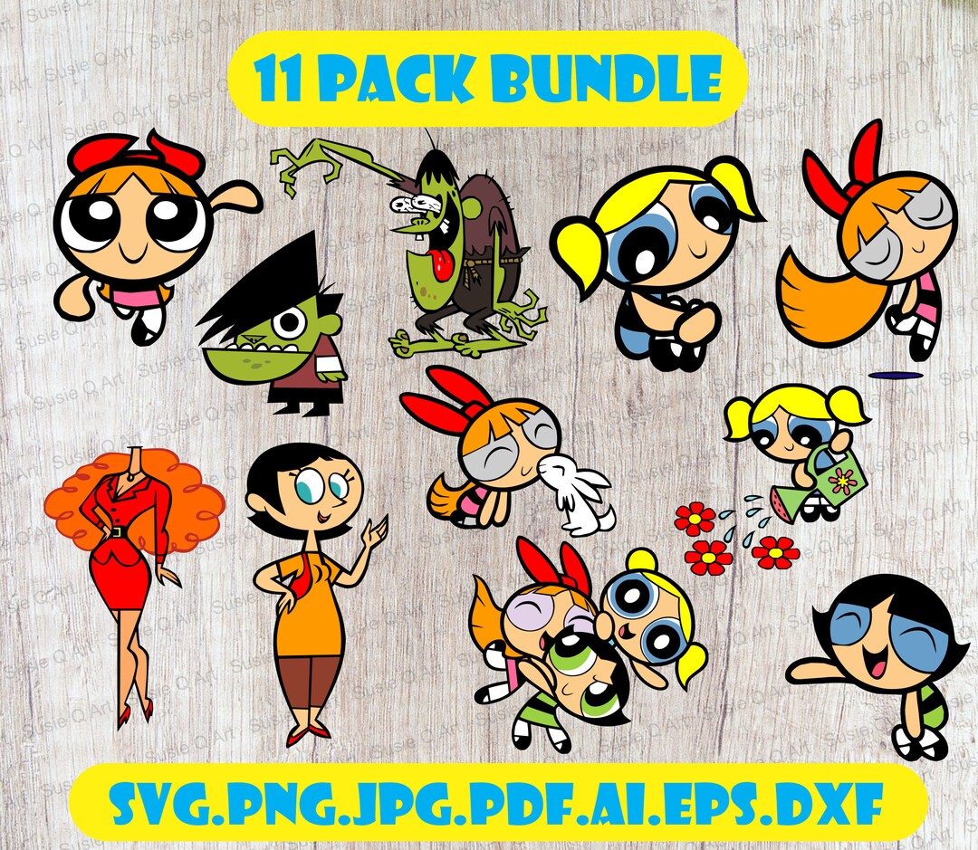 Powerpuff Picture, Power Puff SVG, Cartoon Character, Powerpuff PNG ...