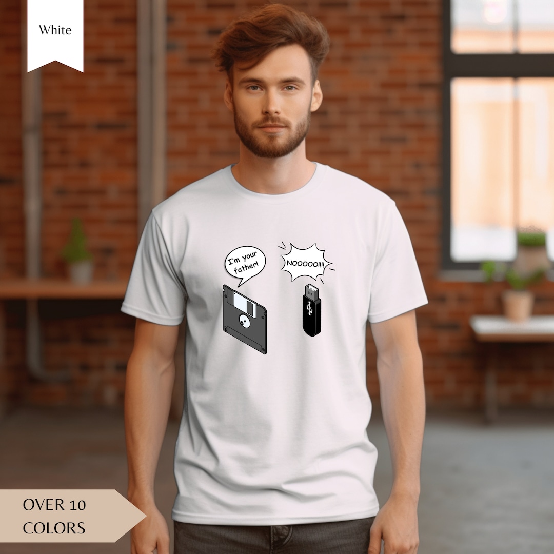 Usb Flash Drive • Floppy Disk Shirt • Bella Tshirt • Best Gift ...