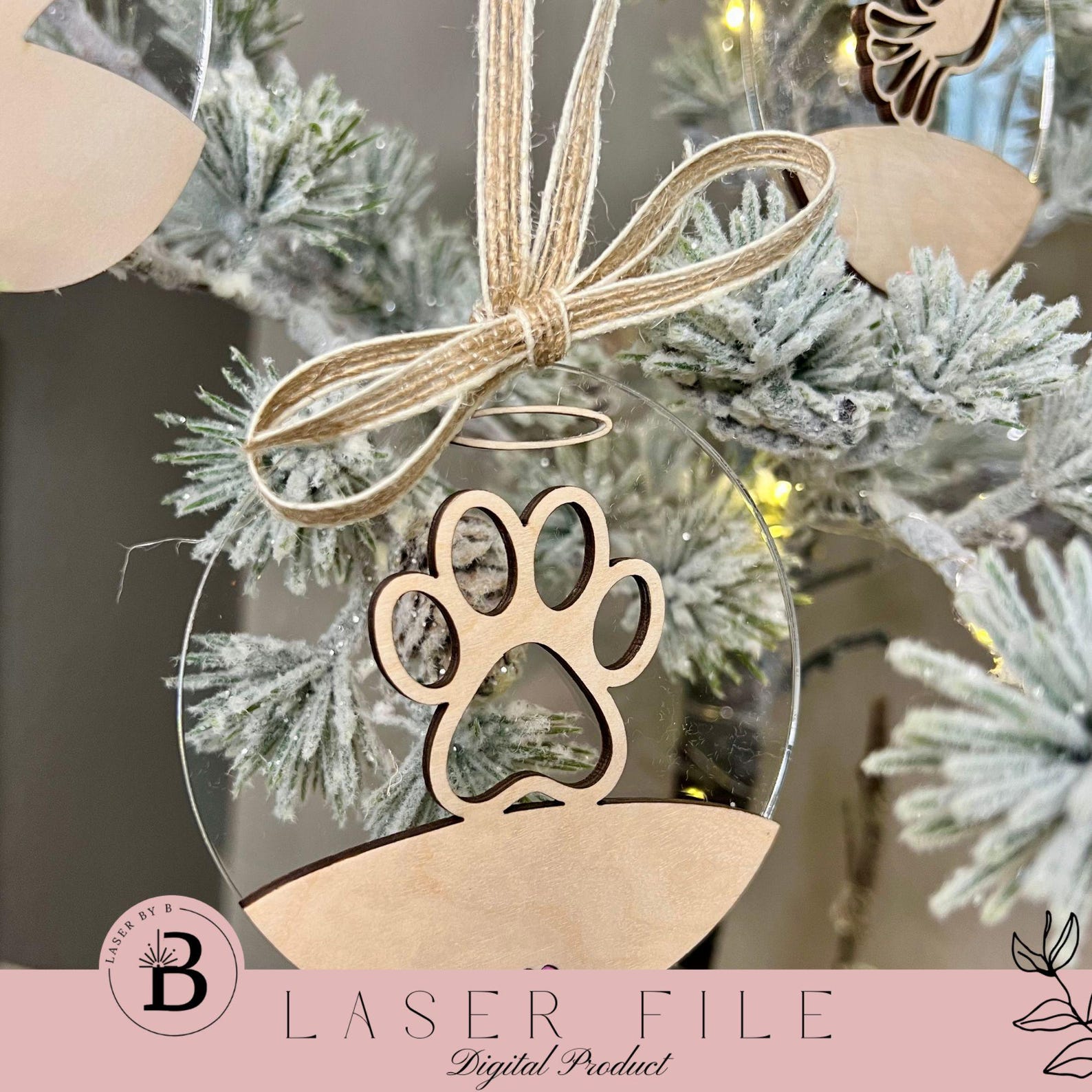 Cat Paw Memorial Keepsake Ornament – Personalize With Voice, Video, or ...