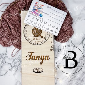 Crochet Tool Box With Integrated Gauge | Adjustable Counter & Measurer ...