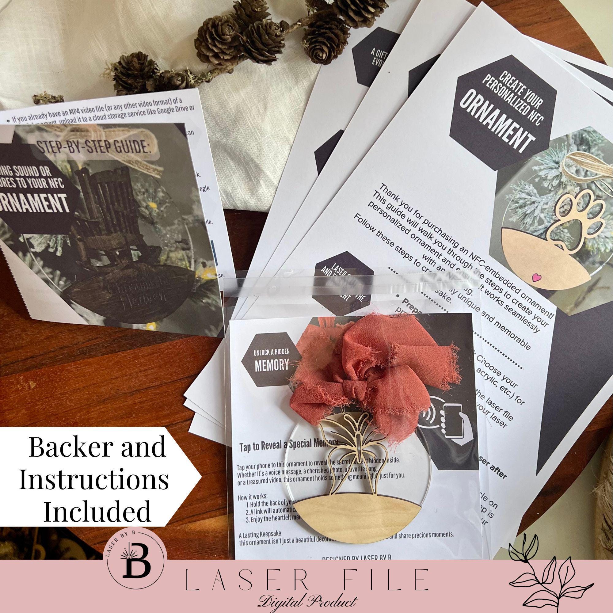 Cat Paw Memorial Keepsake Ornament – Personalize With Voice, Video, or ...