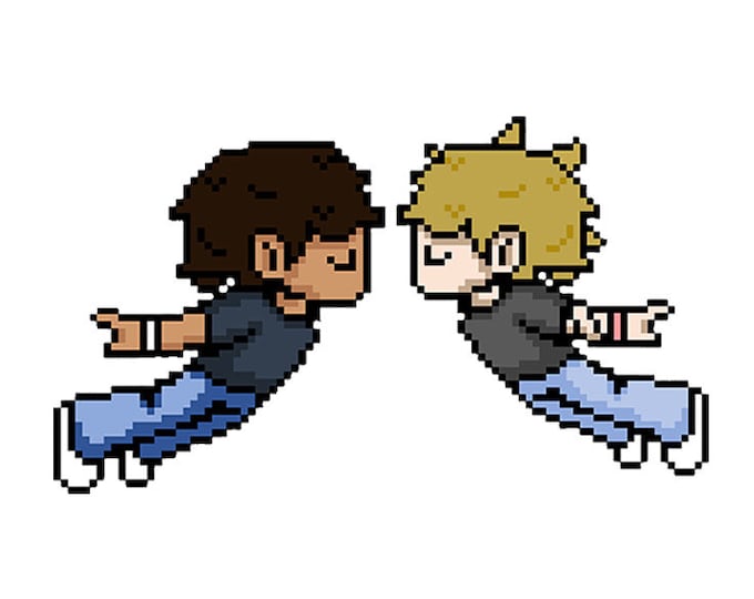 Custom Scott Pilgrim Pixel Art - Etsy