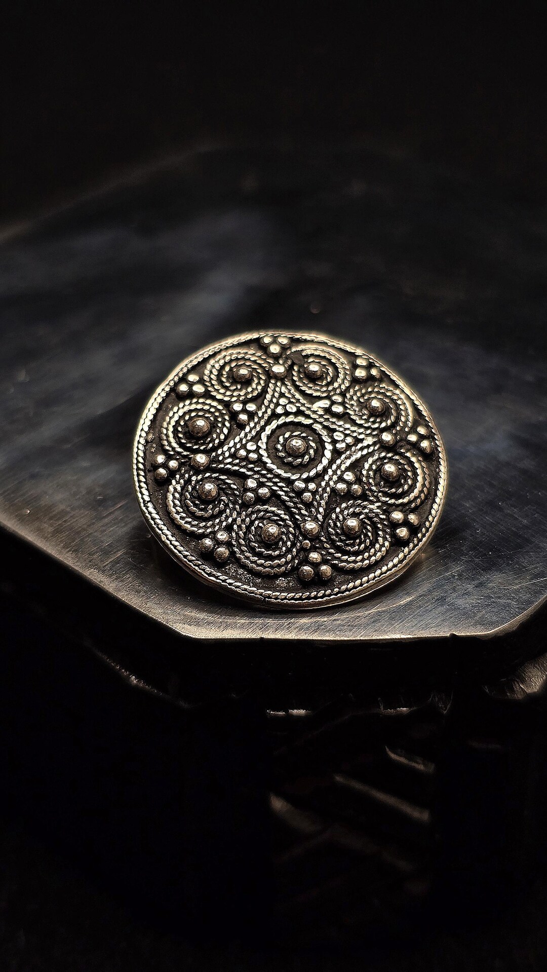 Viking Disc Brooch Filigree Denmark Brooch Gotland Birka Baltic Sea ...