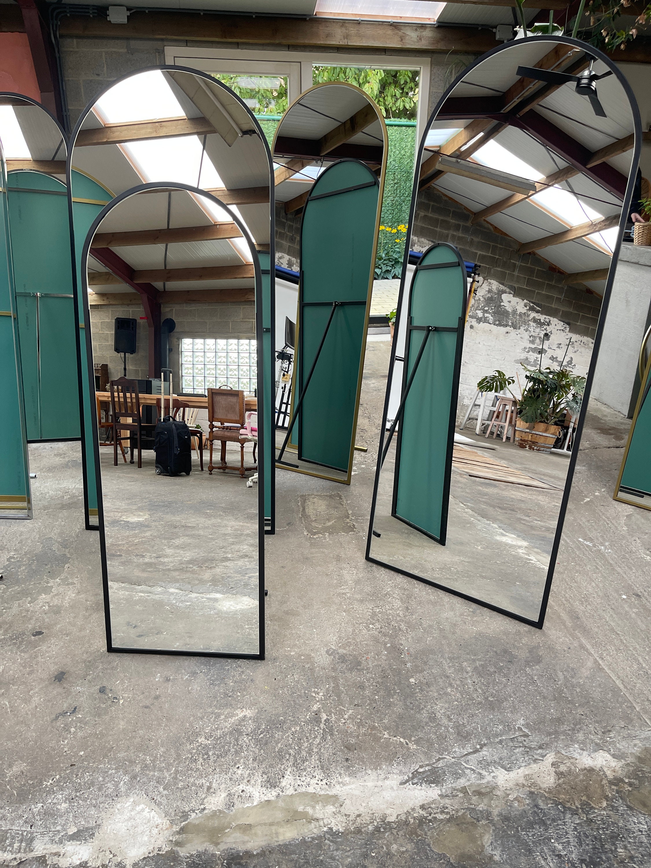 Golden Mirror Standing 180cm H X 60cm W - Etsy