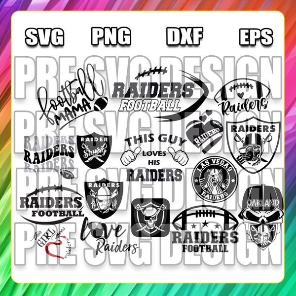 Raiders Svg - Etsy