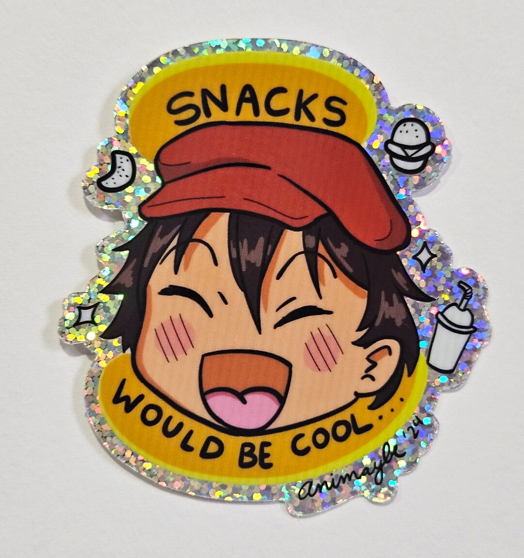Ranpo Loves a Snack Sticker - Etsy