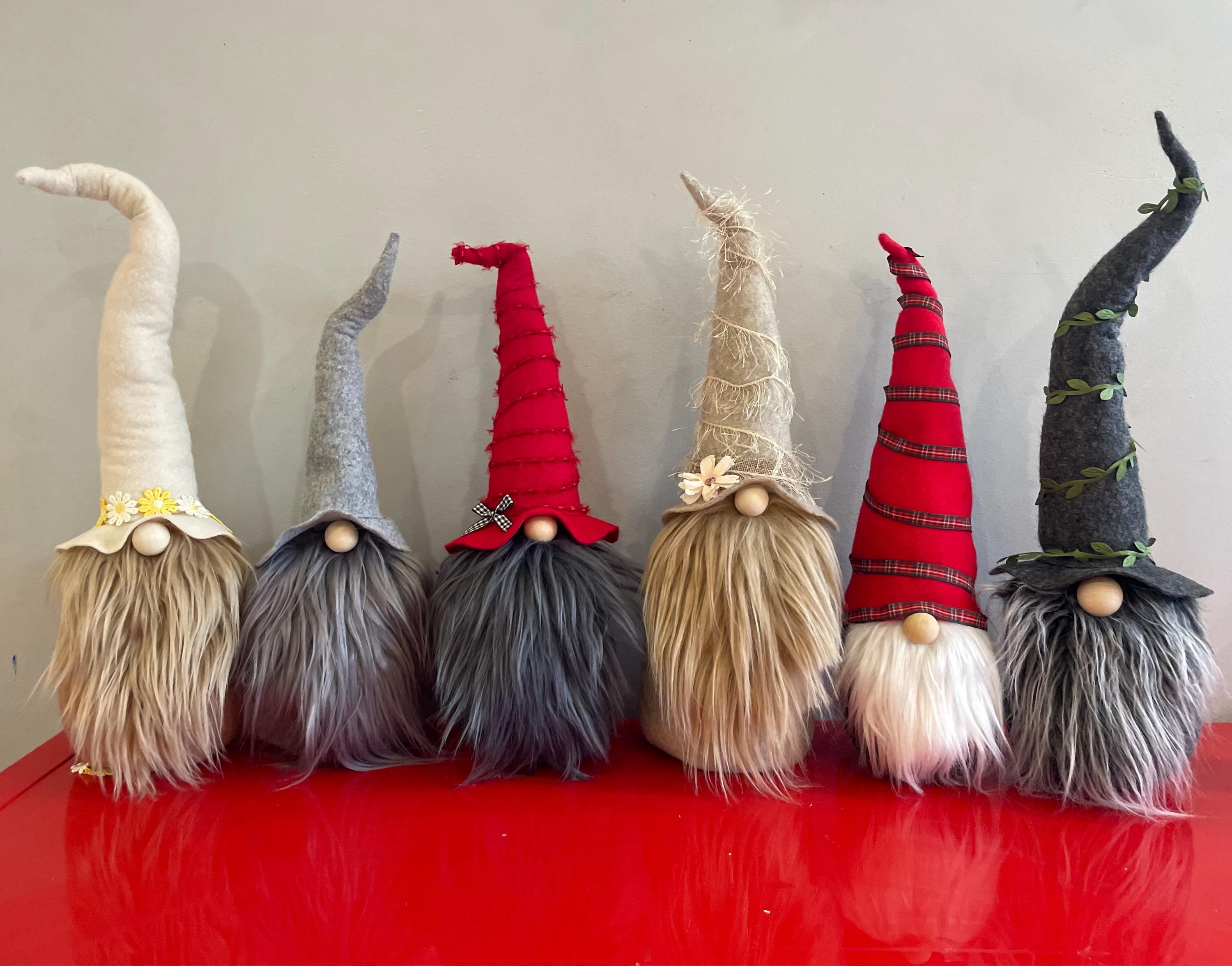 Handmade Gnomes, Holiday Gnomes, Home Decorations, Shelf Sitters - Etsy