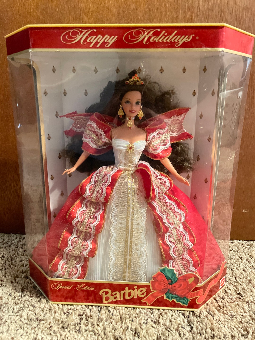 Happy Holiday Barbie - Etsy