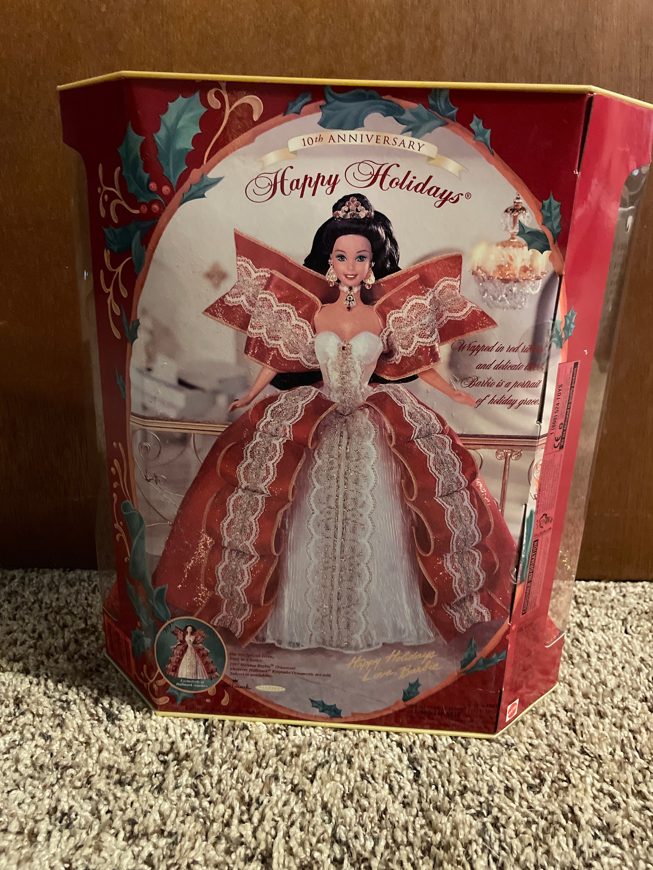 Happy Holiday Barbie - Etsy