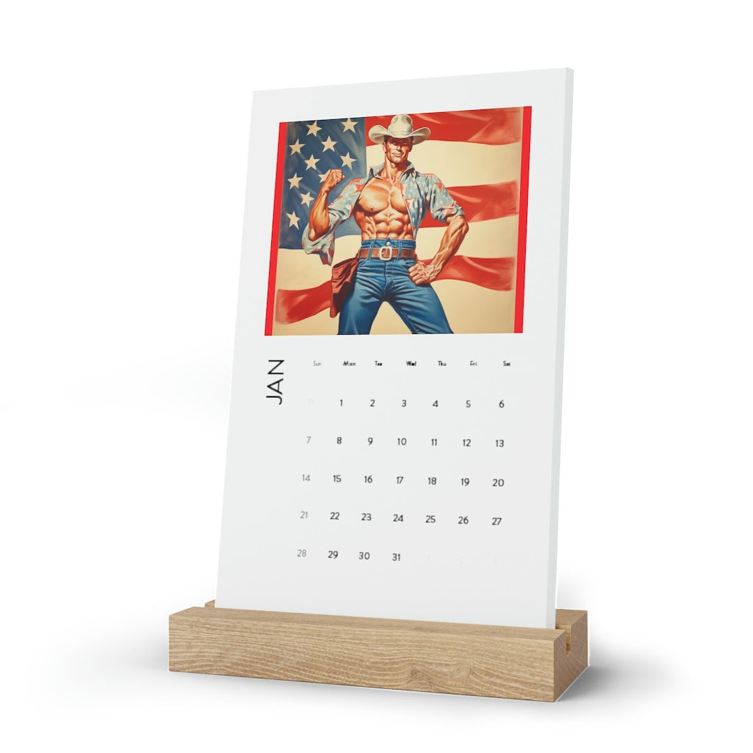 Desk Calendar 2024 Retro Vintage Style 1950s All American - Etsy