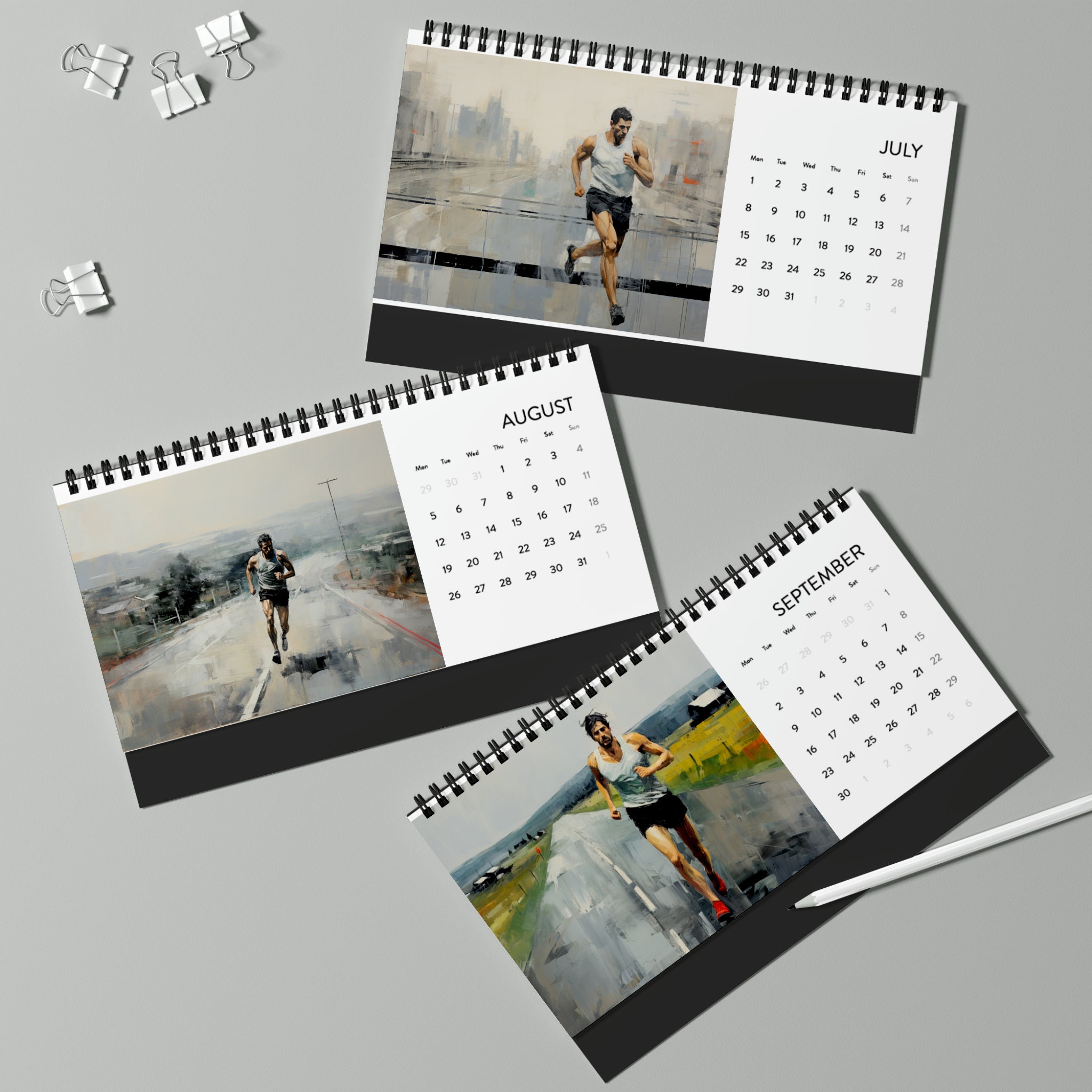 Runners Calendar 2024 | Active Fitness calendar sold by Guilty ...