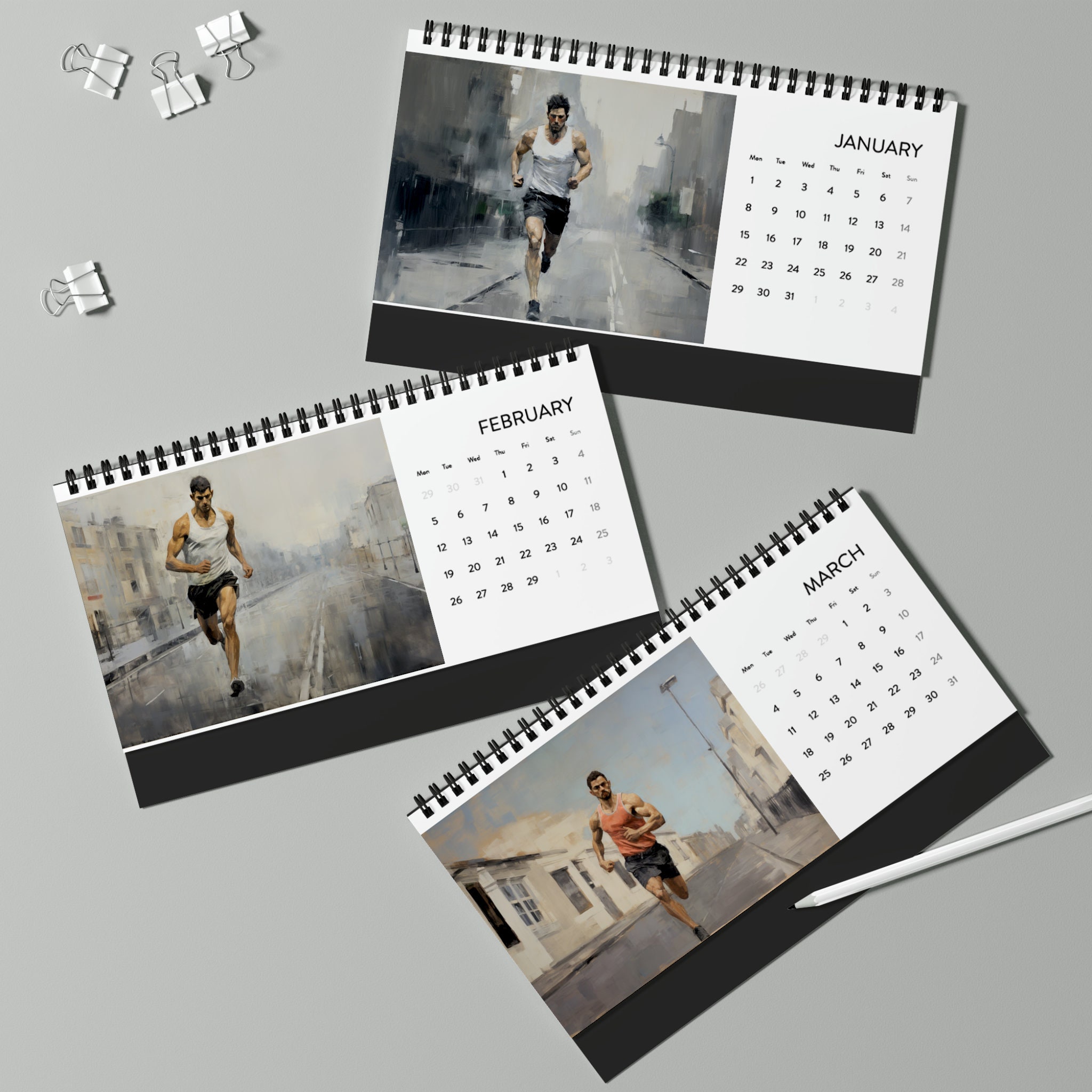 Runners Calendar 2024 | Active Fitness calendar sold by Guilty ...