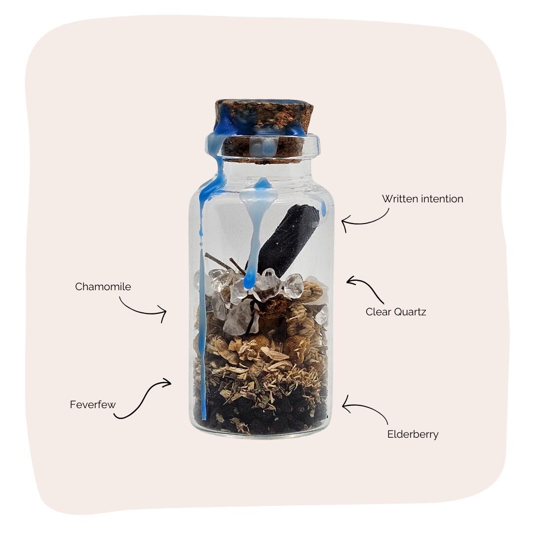 Healing Spell Jar Kit | Promote Healing | Emotional Balance | Grief ...