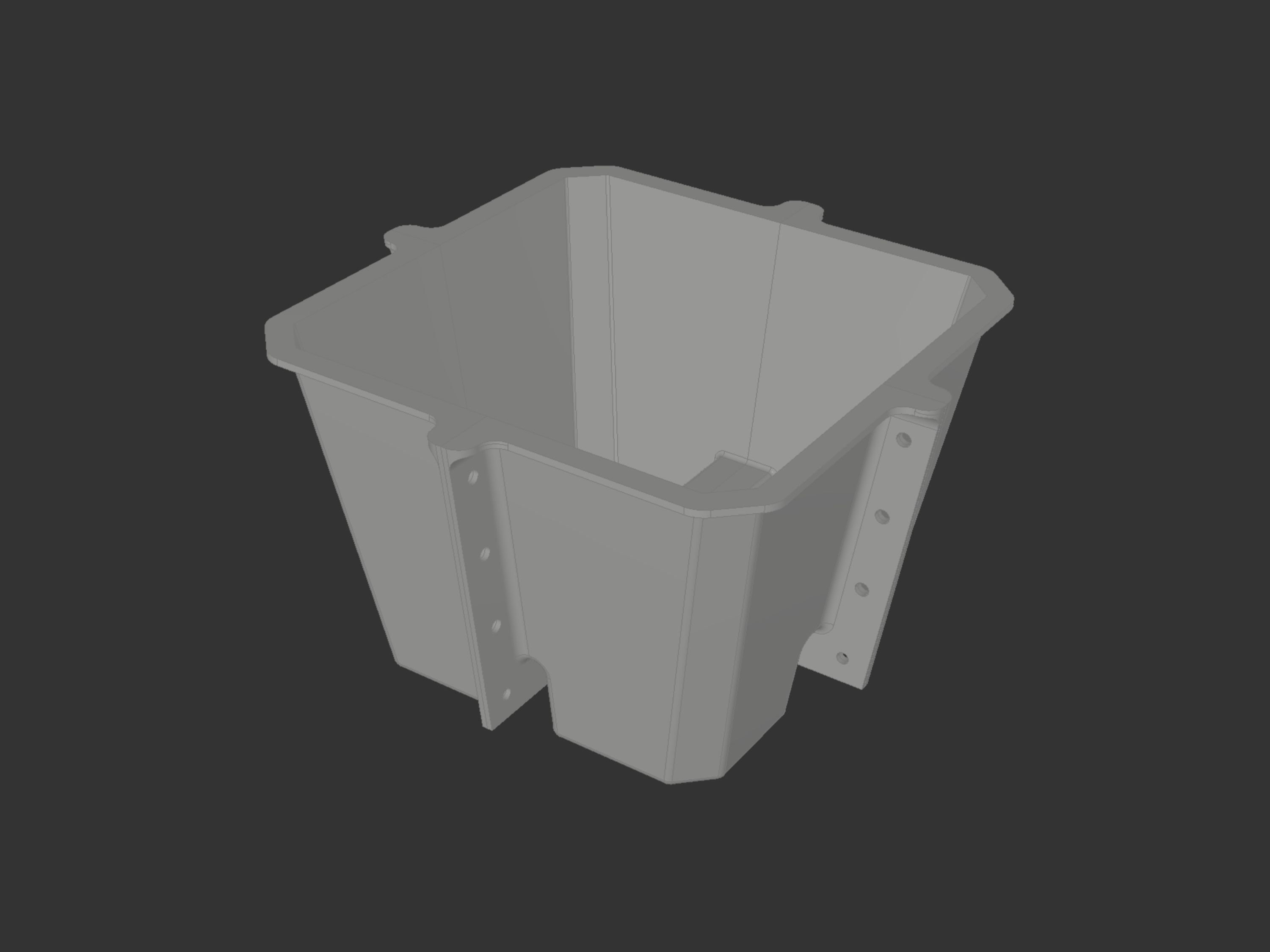 Mold for Casting of Deck Blocks Made of Concrete, 3D Print File ...