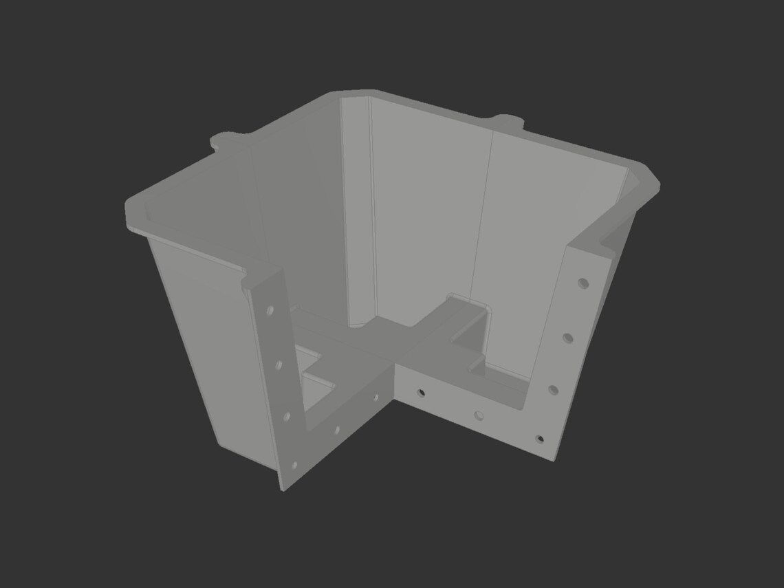 Mold for Casting of Deck Blocks Made of Concrete, 3D Print File ...