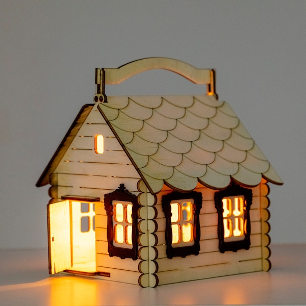 Laser Cut Cottage - Etsy